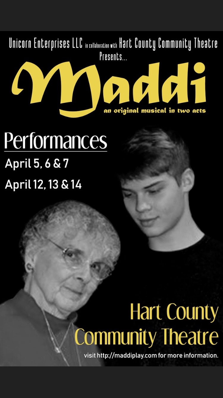 Maddi or Ridiculous Obsession - Hart County Community Theatre, Inc.