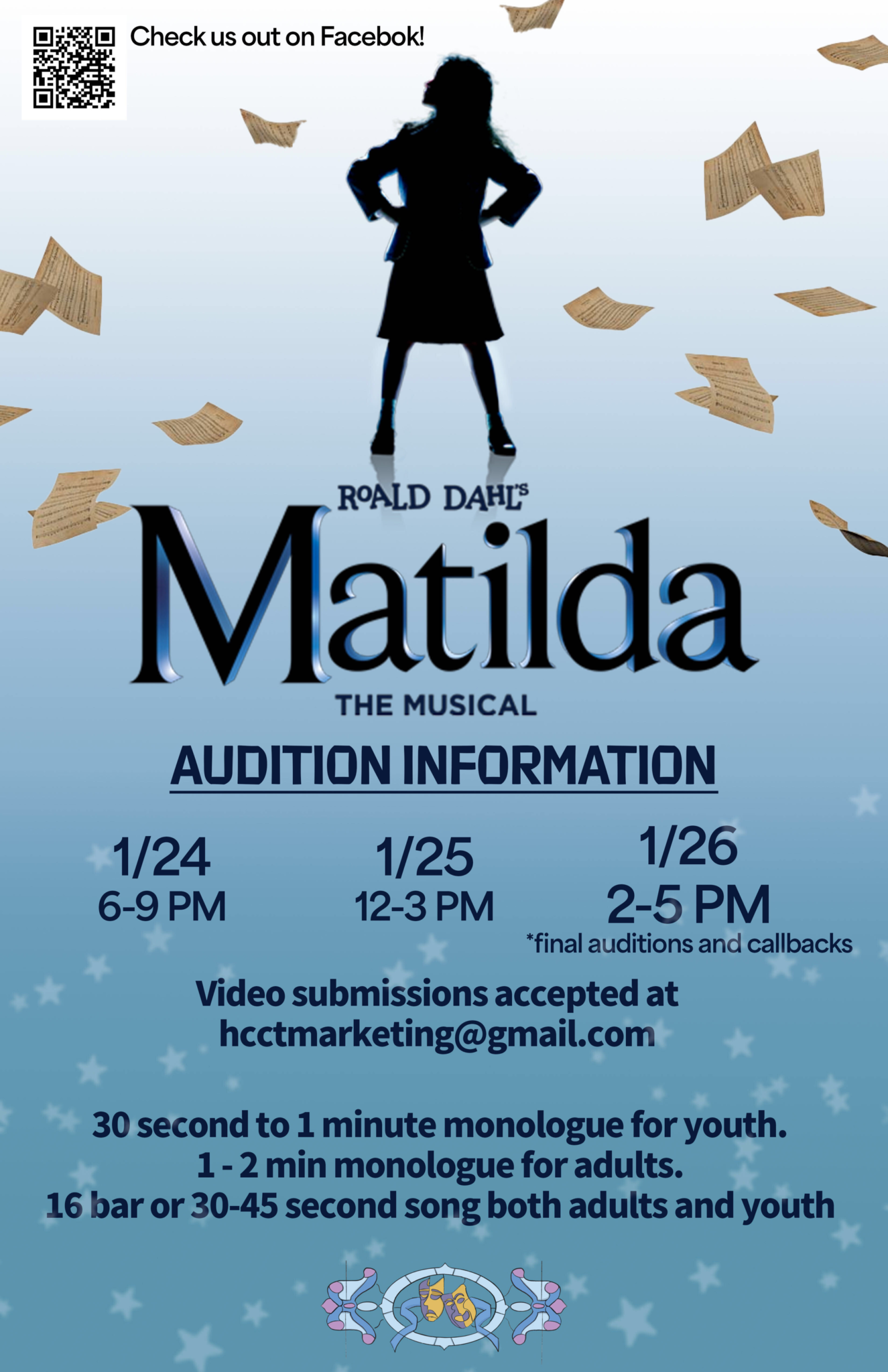 Audition Call: Matilda the Musical - Hart County Community Theatre, Inc.